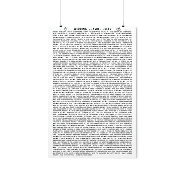 Wedding Crashers Poster - Etsy