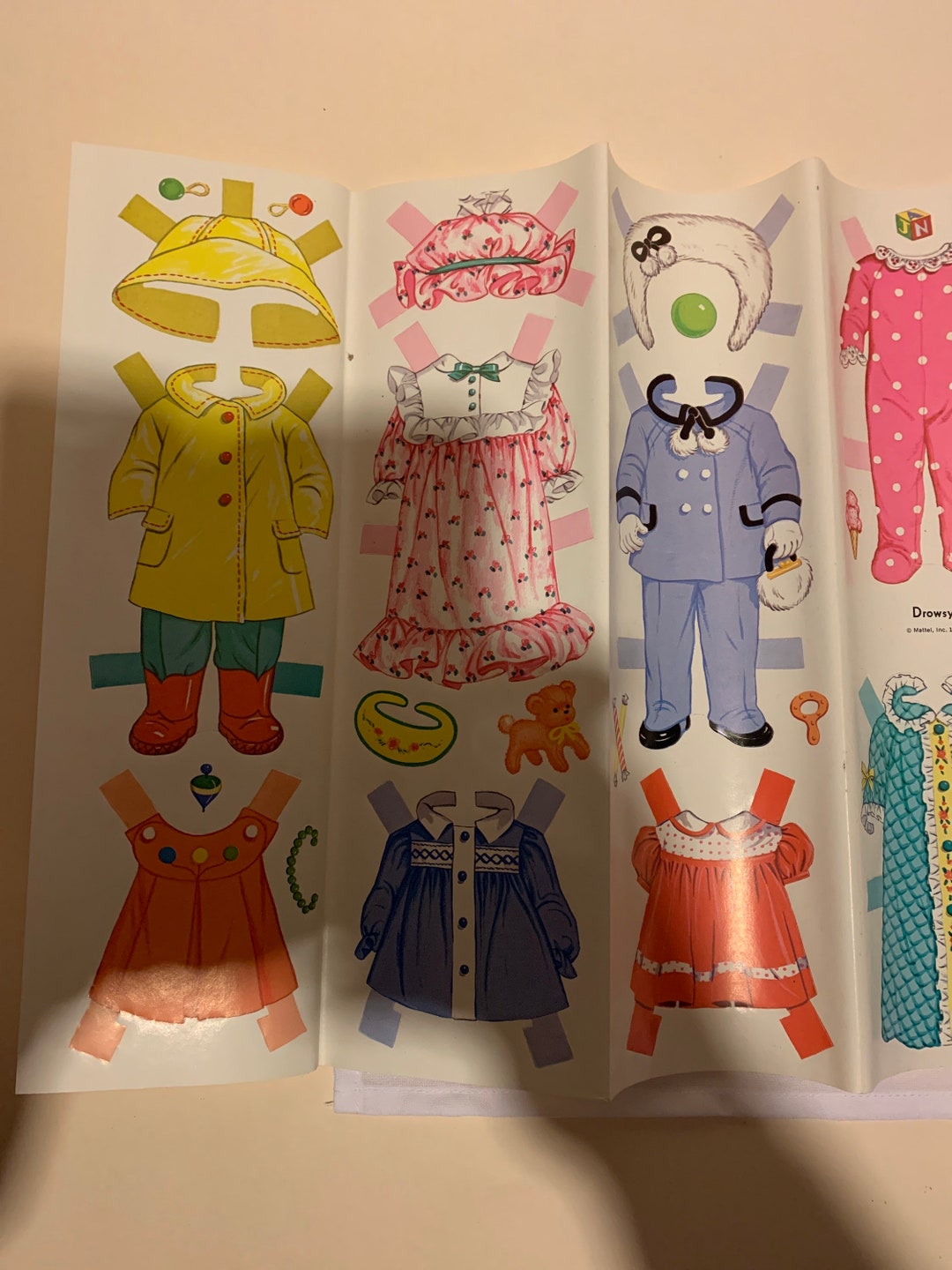 Vintage Paper Doll With Paper Clothes - Etsy