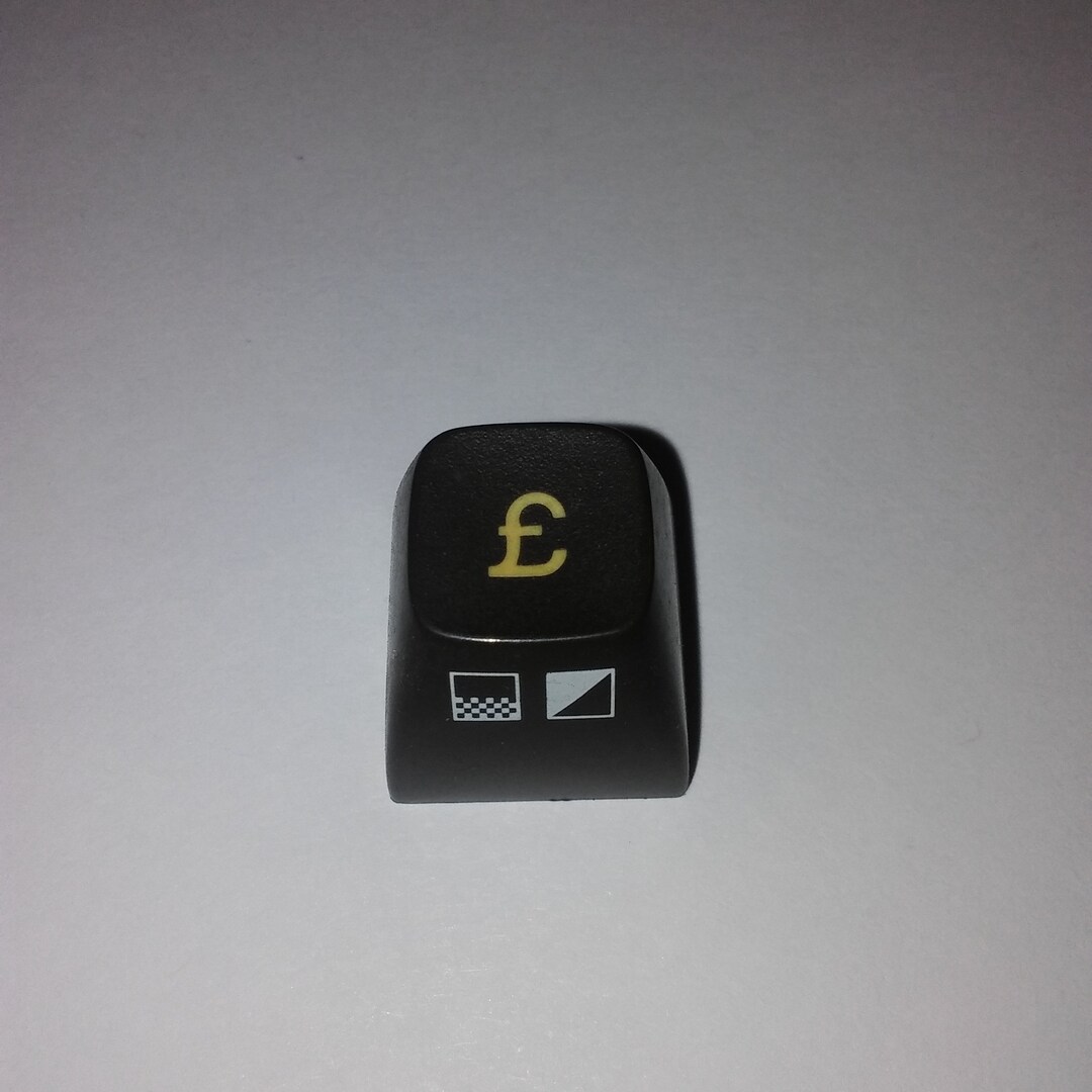 Commodore 64 Replacement Key british Pound Symbol and 8 Chocolate With ...