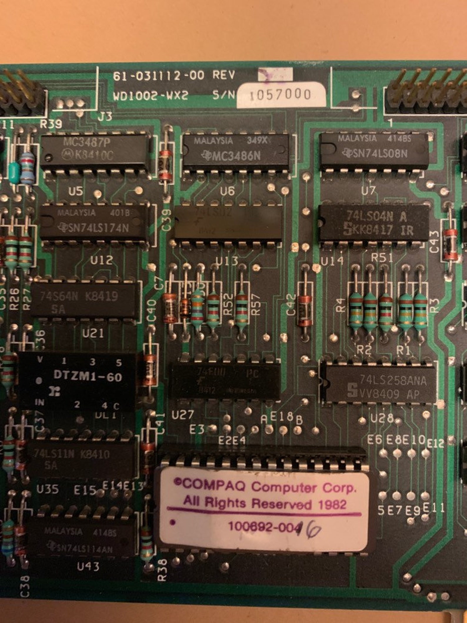 Vintage ibm 5150 5160 8 bit isa mfm disk drive controller | Etsy