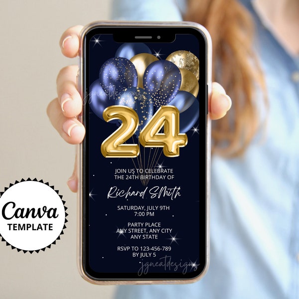 24th Birthday - Etsy
