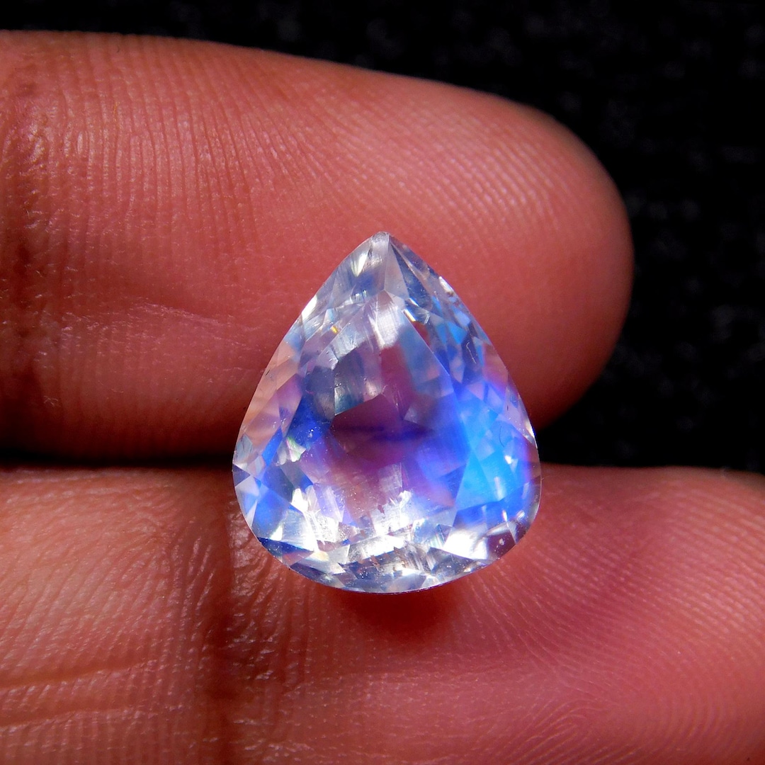 Eye Clean Rainbow Moonstone Gemstone,very High Quality Awesome Natural ...