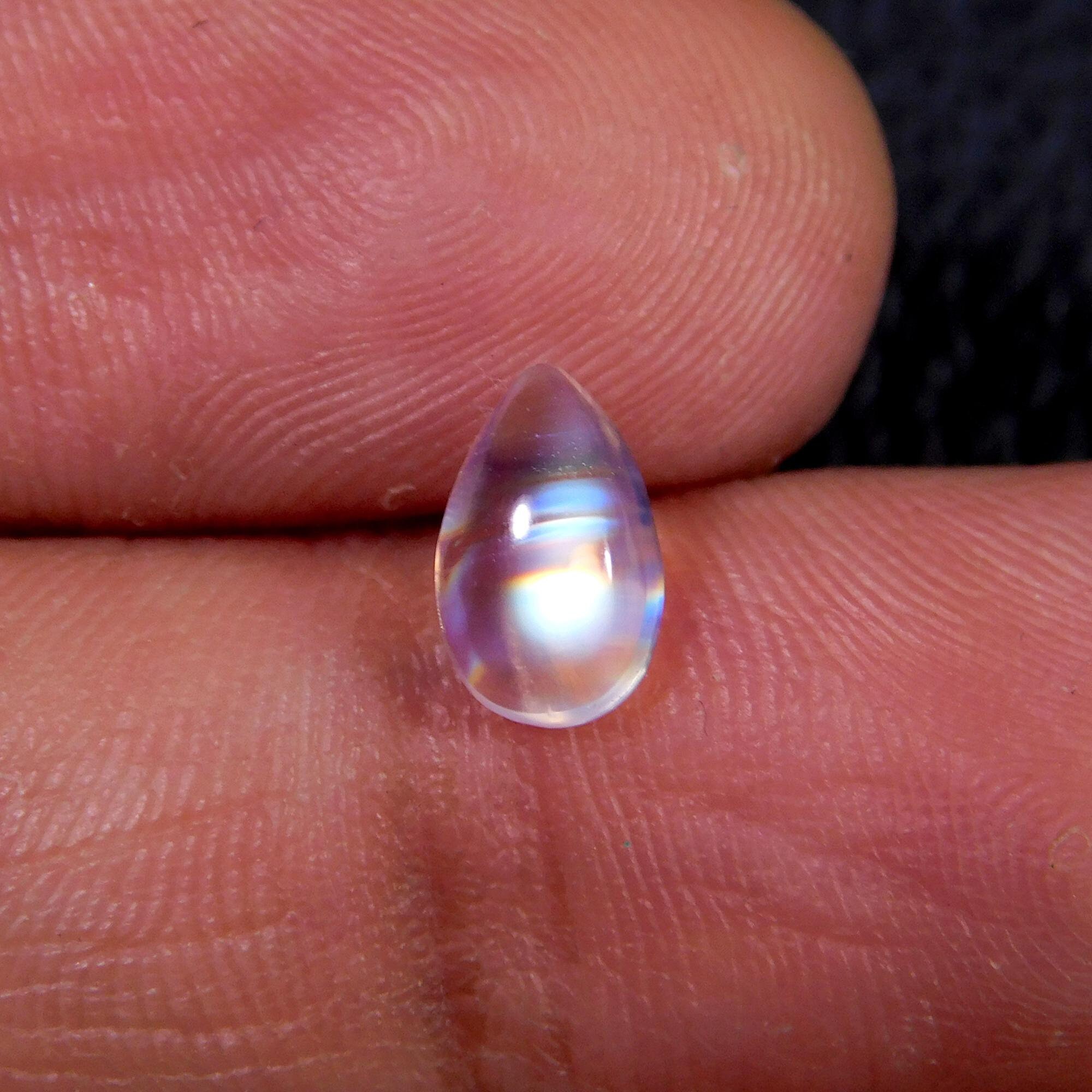 Super Top Grade Rainbow Moonstone Gemstone Designer Very | Etsy