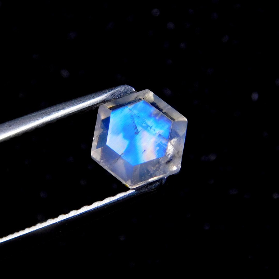 Aaaaa++++super Top Rainbow Moonstone Gemstone 100%natural Awesome Multi ...