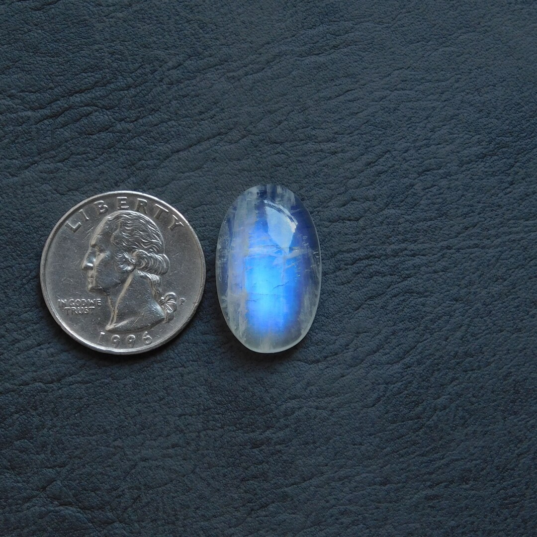 Belle Bleu flashy,100% Natural,Rainbow Moonstone Gemstone Cabochon,AAA ...