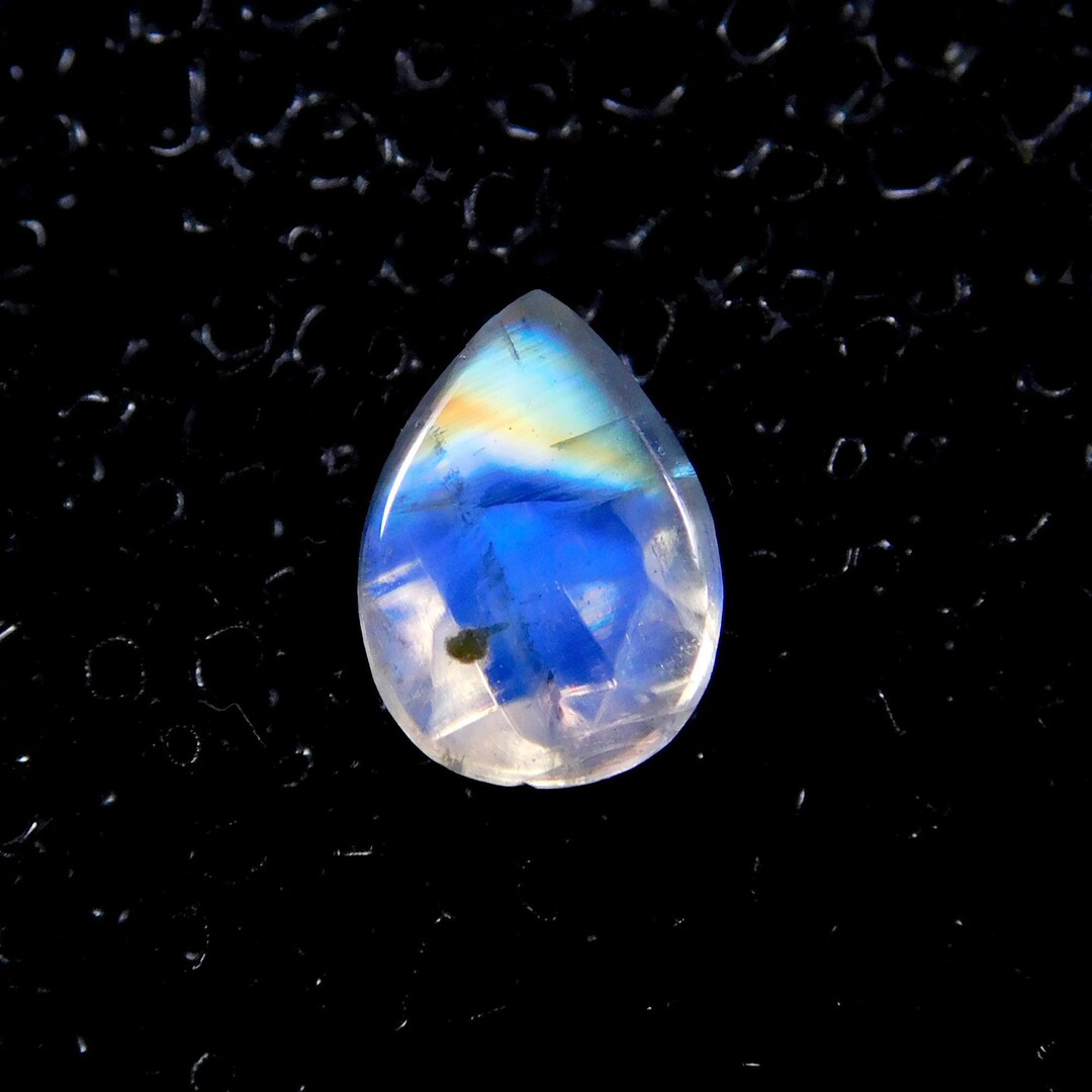 Aaaaa++++super Top Rainbow Moonstone Gemstone Rose Cut,100%natural ...