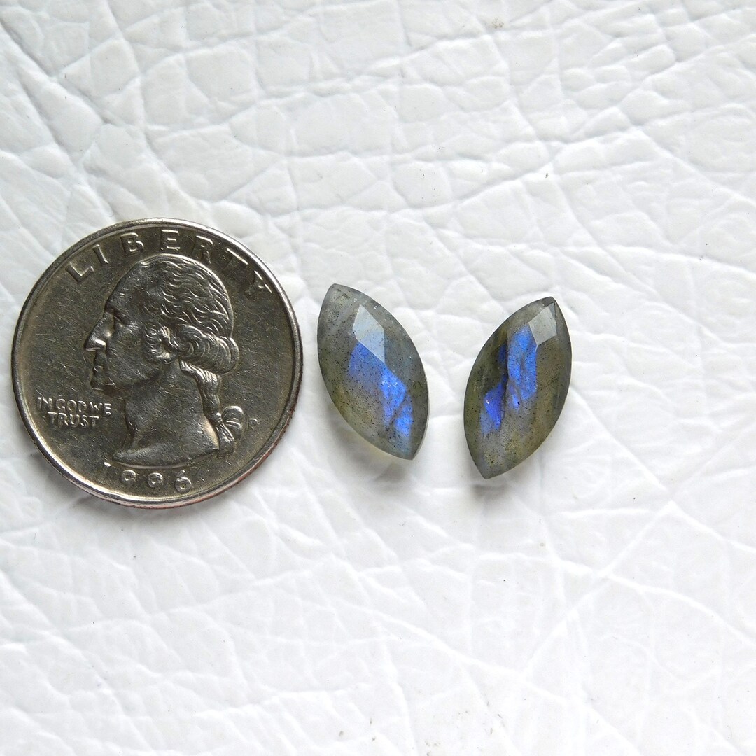 Top Aaa+++briolette Chaker Cut Approx Matching Pair 2pecs Very ...