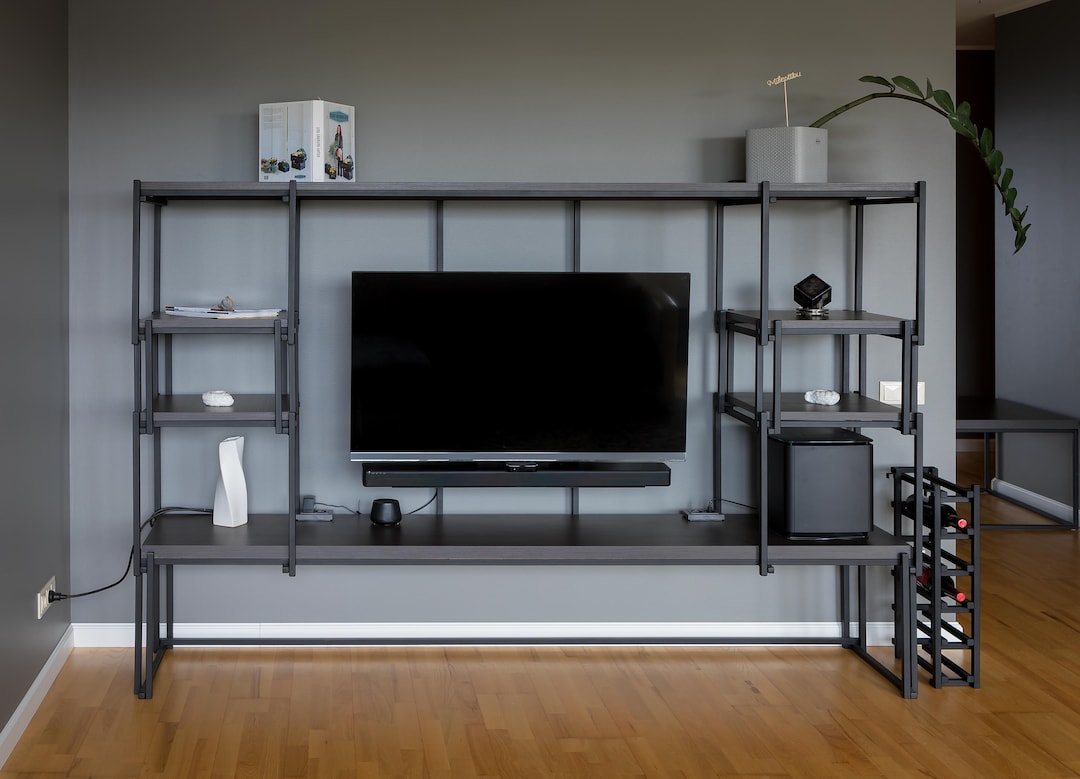 Industrial Style TV Konsole Media Konsole Custom Order TV Stand Sound ...