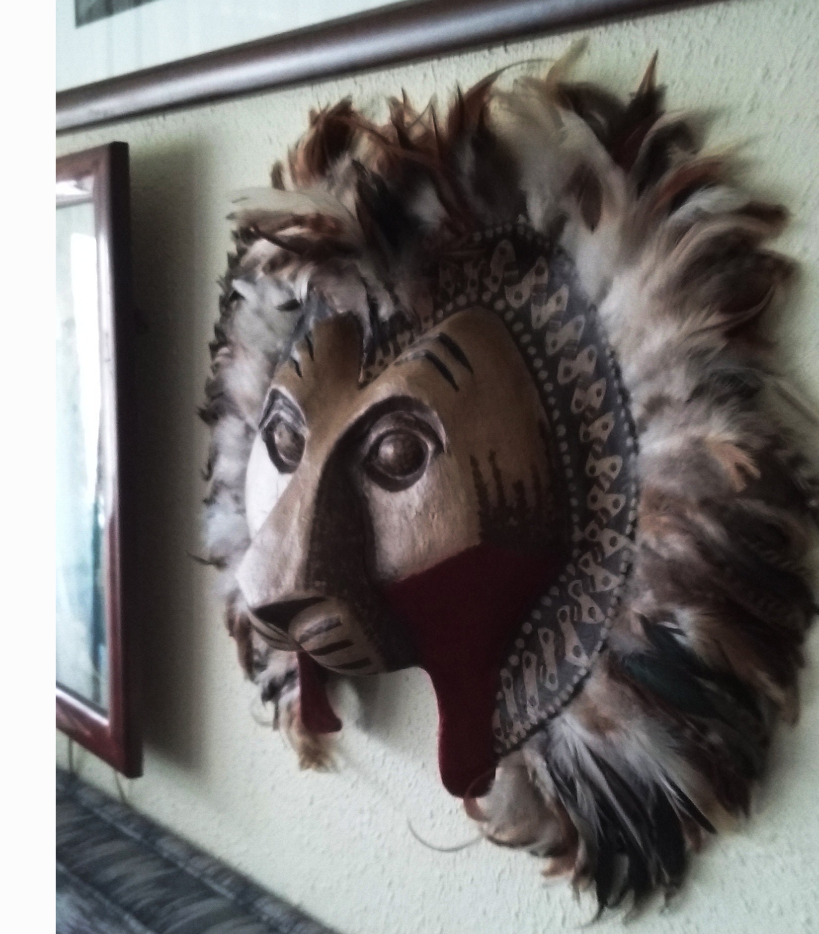 Simba Headdress Lion King Musical Theatre Wall Decor - Etsy Australia
