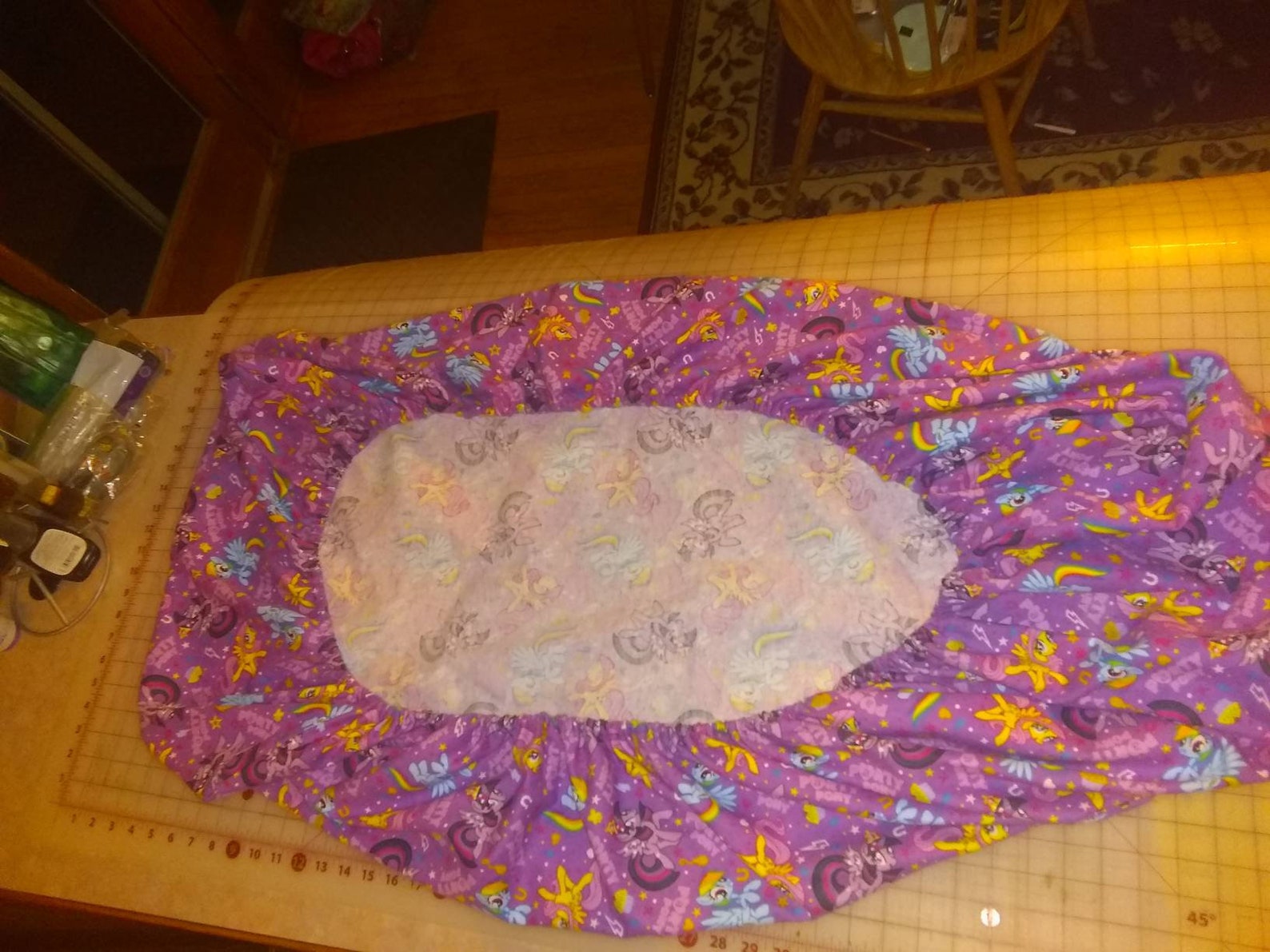 LOOK @ Pix for More Patterns! Flannel Sheet My Little Pony Crib Toddler ...