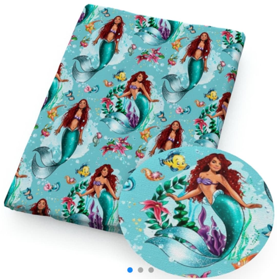 Ariel the Little Mermaid 2023 Crib Sheet - Bedding- Sheet - Fitted ...