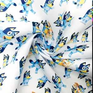 Bluey-read BELOW Crib Toddler - Bedding Bluey Cartoon - Sheet - Fitted ...