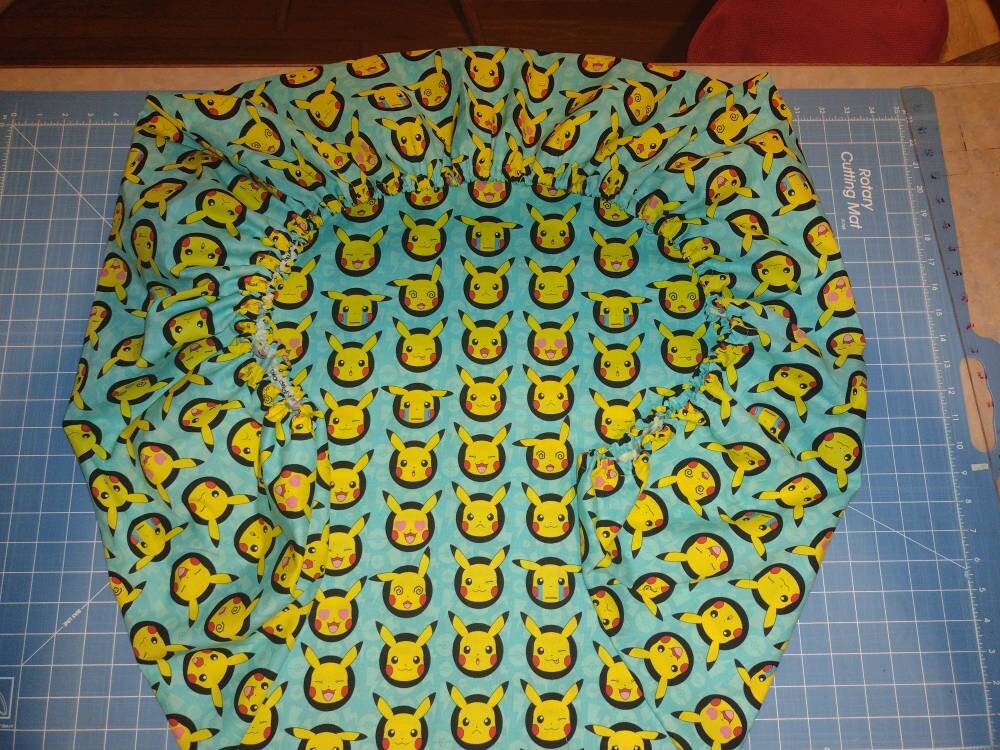Pokemon Cotton Soft Crib Toddler Bedding Sheet Fitted Sheet - Etsy
