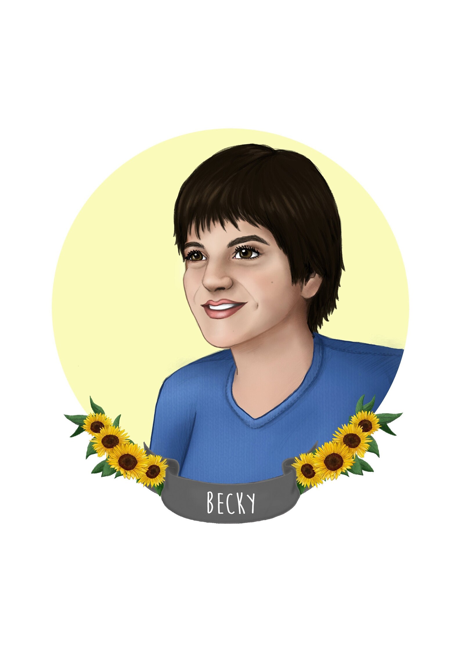 Logo Portrait, Business Portrait Logo, Digital Portrait, Portrait From ...