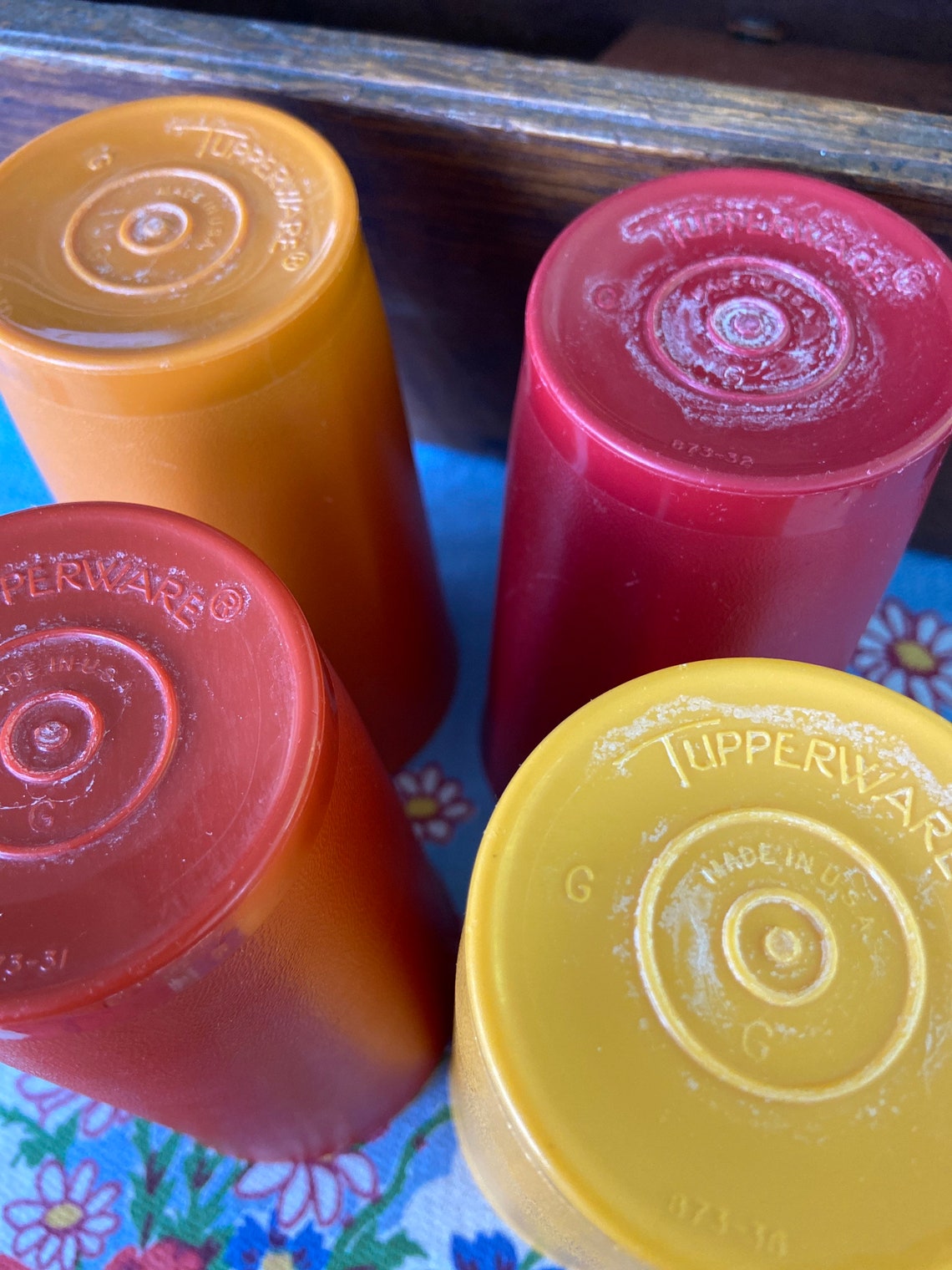 Vintage Tupperware Tumblers - Etsy
