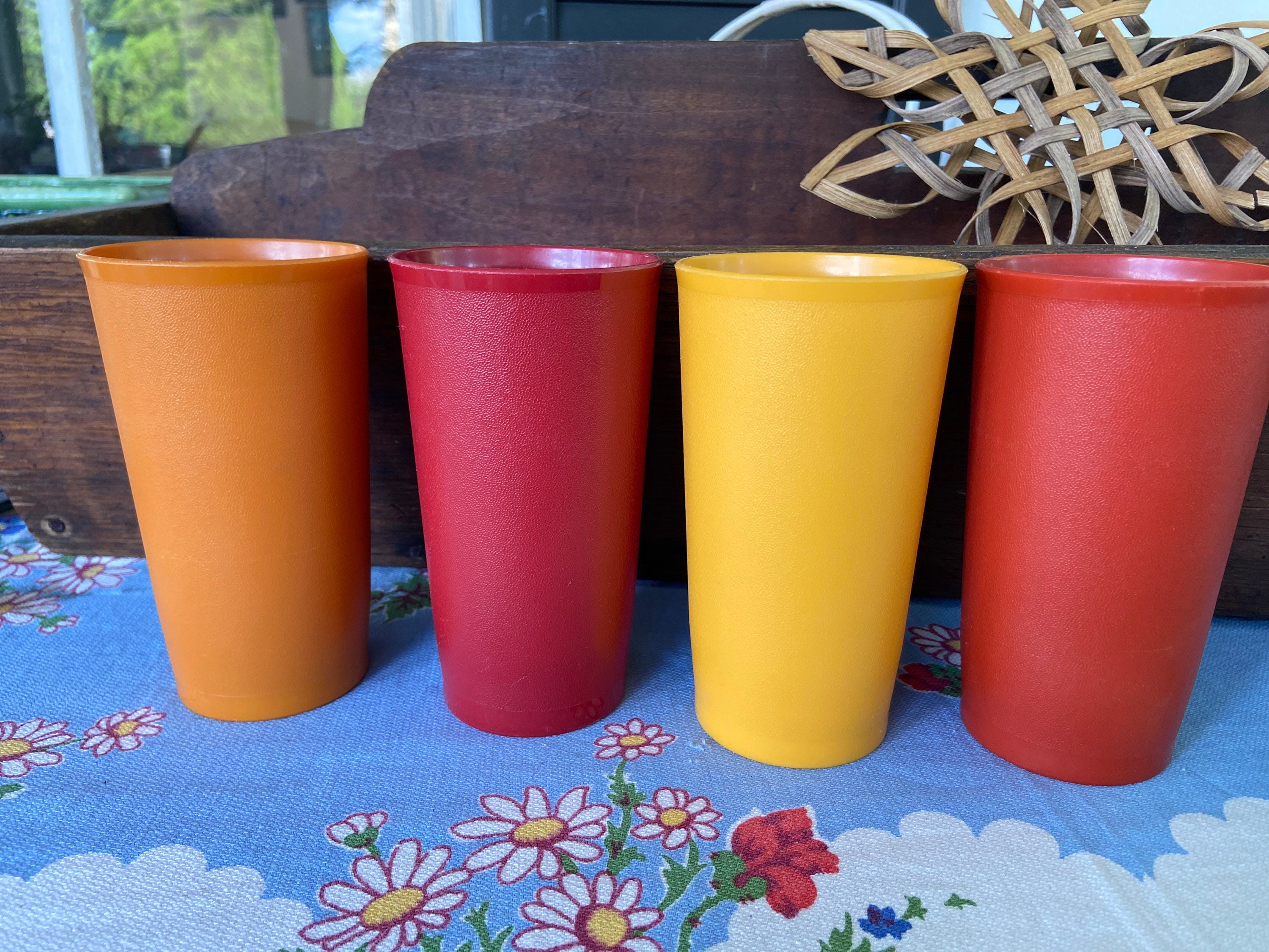 Vintage Tupperware Tumblers - Etsy