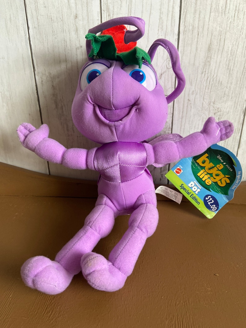 Vintage Bugs Life Dot Plush - Etsy