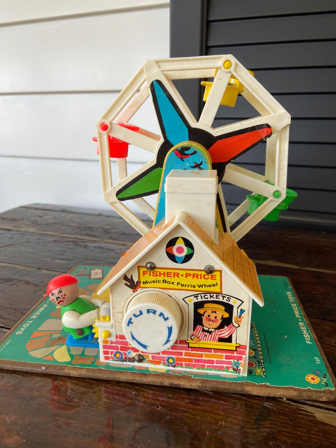Vintage Fisher Price Ferris Wheel - Etsy