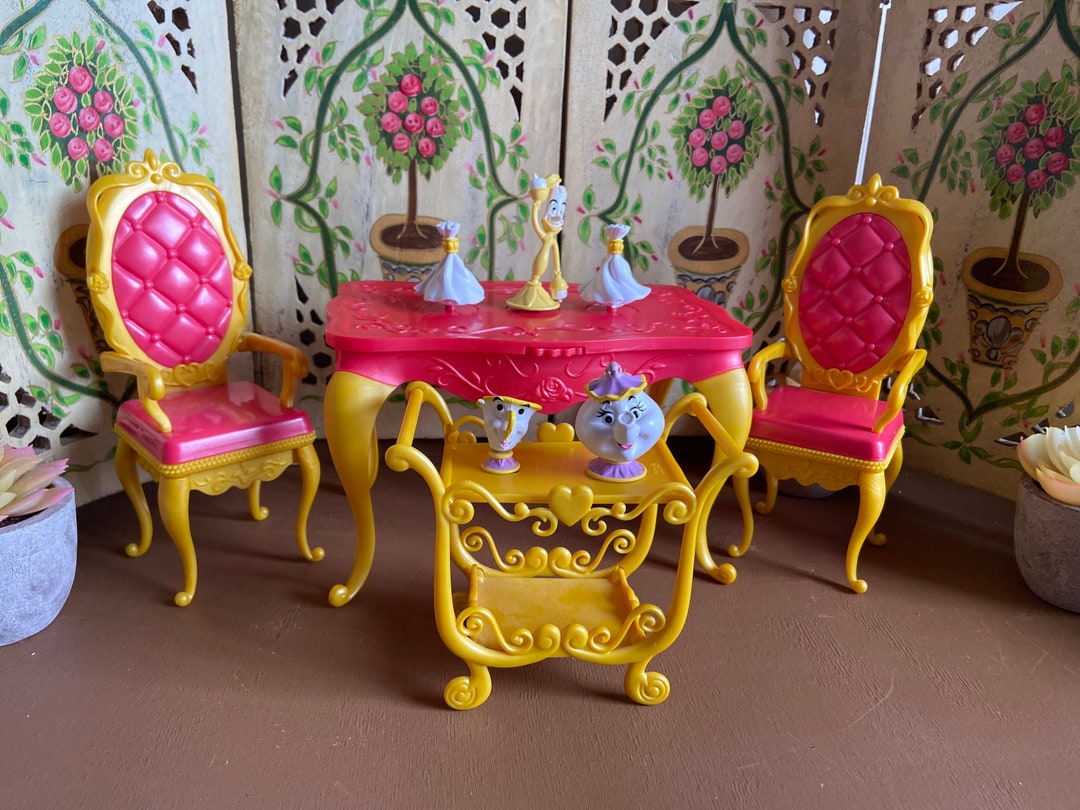 Disney Princess Ultimate Castle Belle’s Table and Tea Cart - Etsy