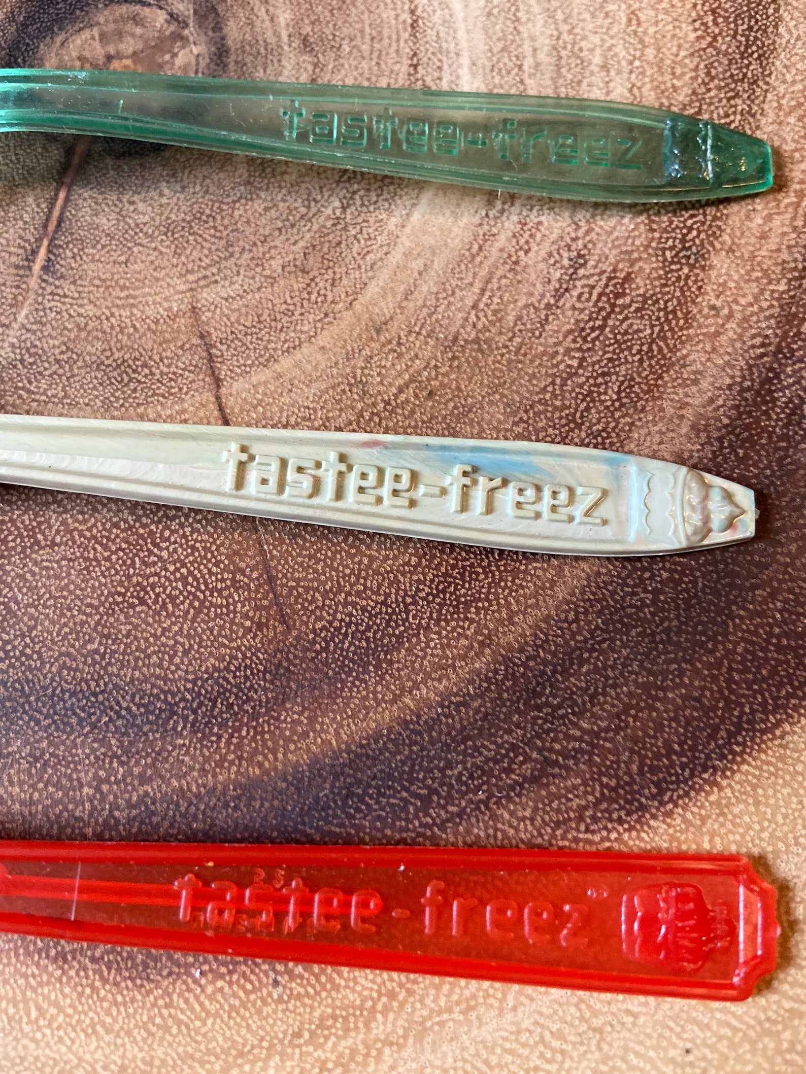 Vintage Tastee Freez Spoons - Etsy