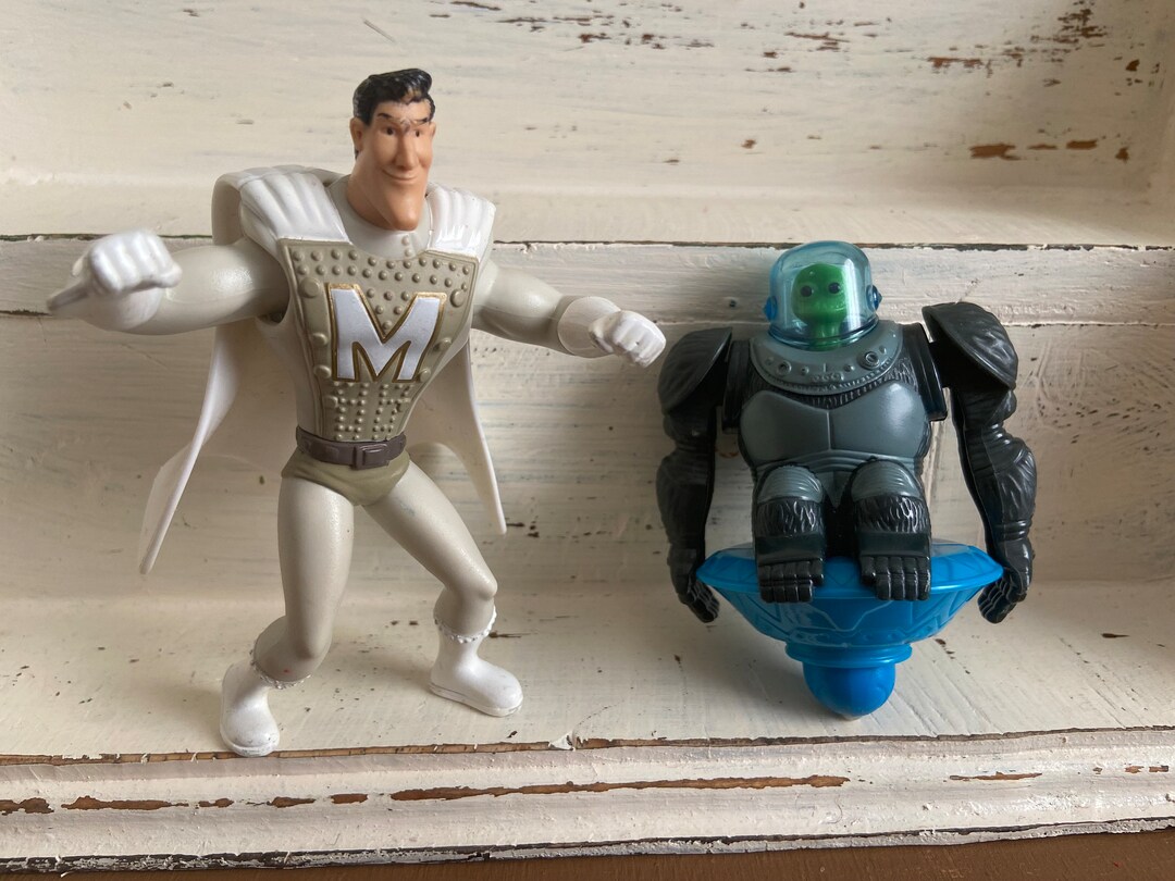 Megamind Toy Figures Metro Man and Minion - Etsy