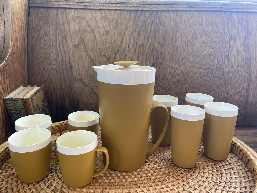 Vintage Therm Ware David Douglas Pitcher Set - Etsy