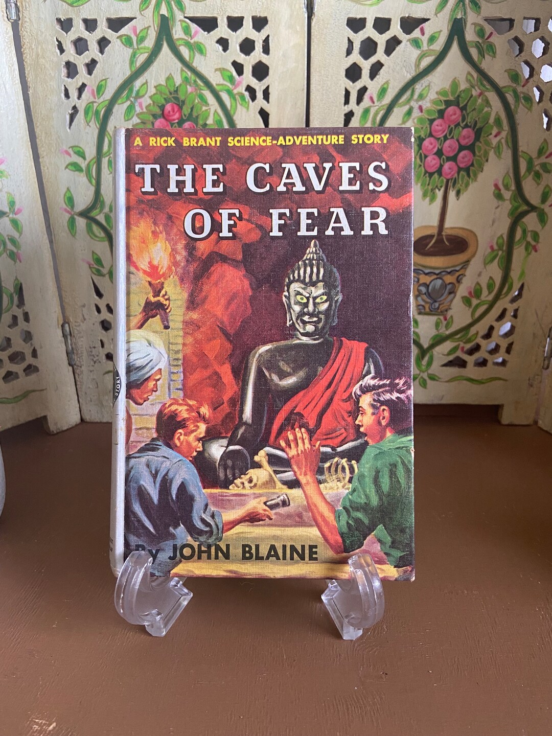 Vintage Young Adult Book the Caves of Fear - Etsy