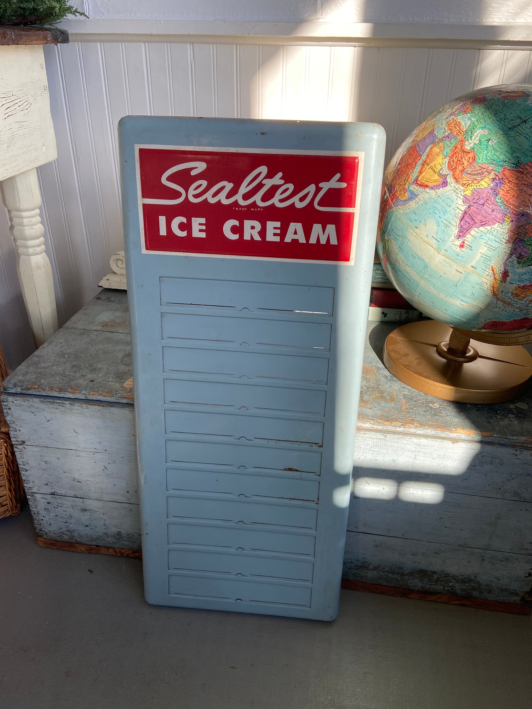 Vintage Sealtest Menu Sign - Etsy