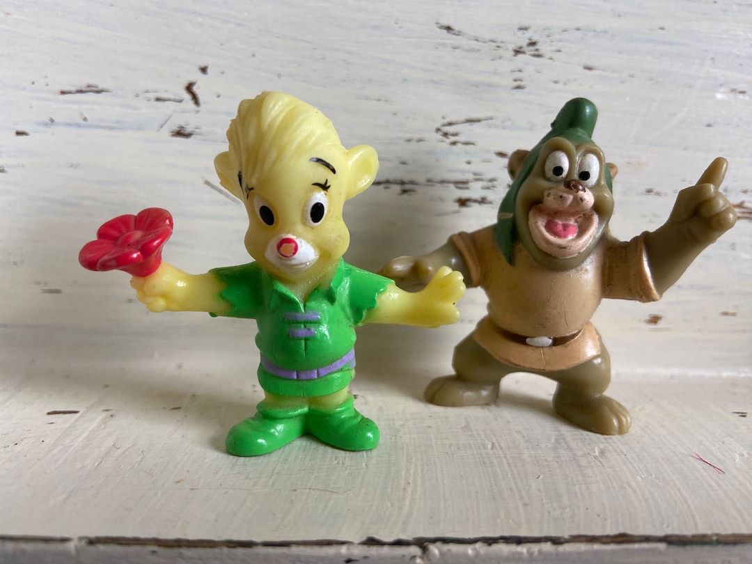 Vintage Disney Gummi Bears Toy Figures - Etsy
