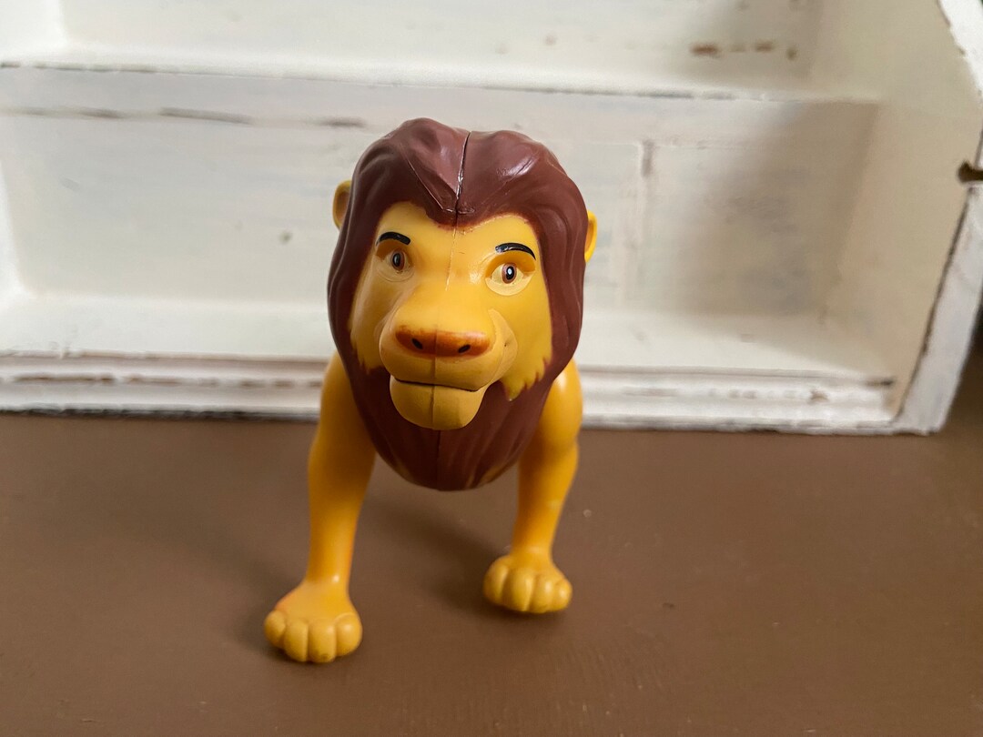 Vintage Lion King Simba Action Figure - Etsy