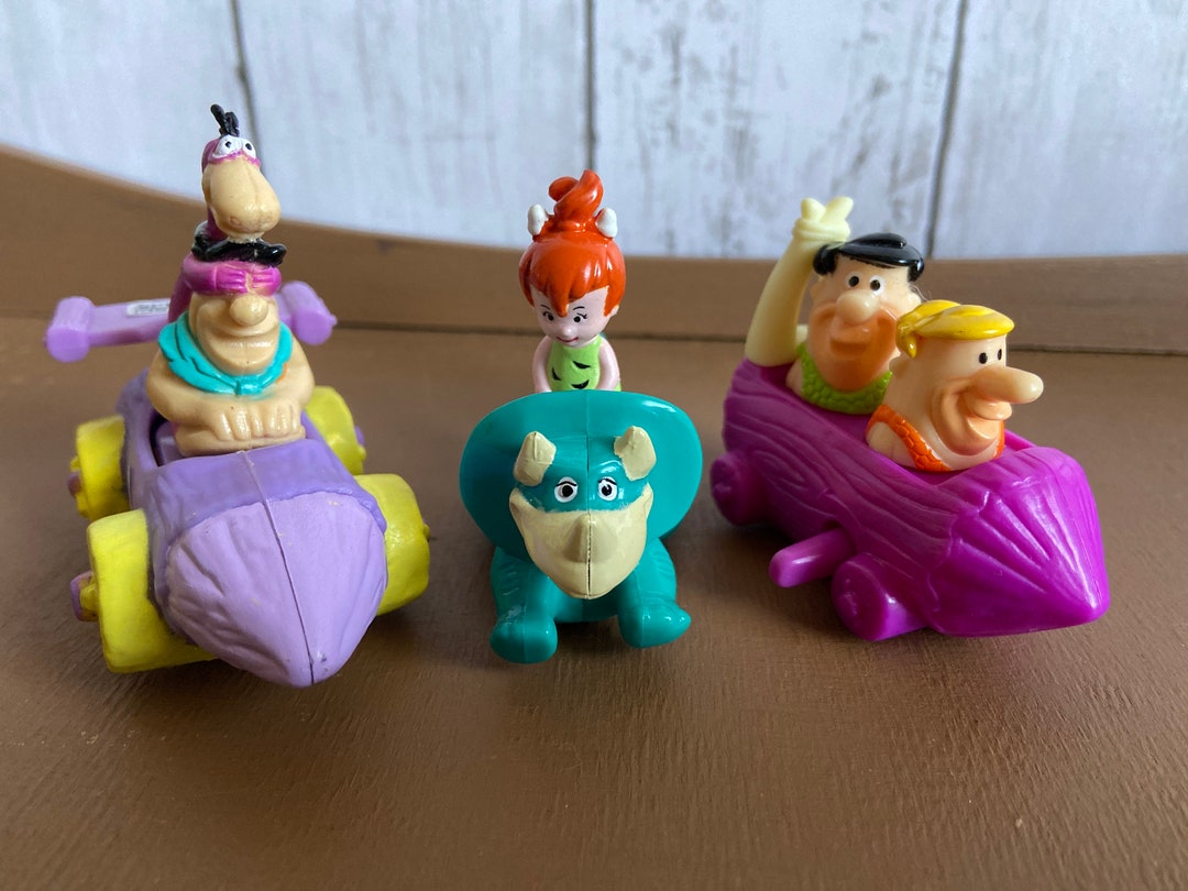 Vintage BK Flintstones Toys - Etsy