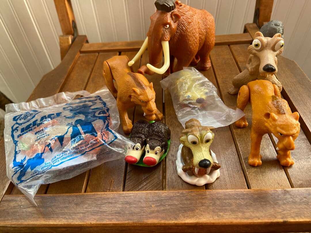 Ice Age Toy Figures - Etsy