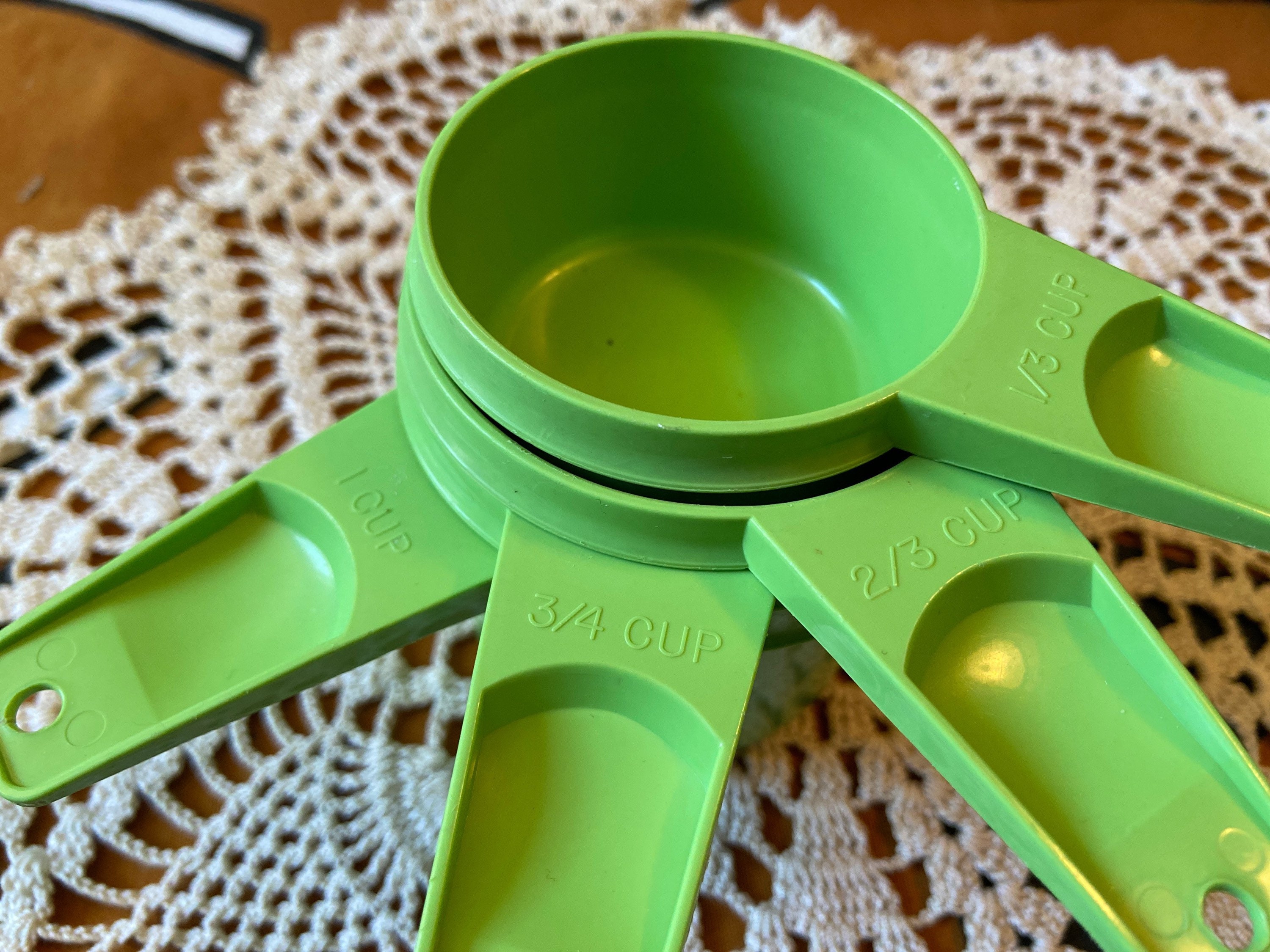 Green Tupperware Measuring Cups at Sherry Powers blog