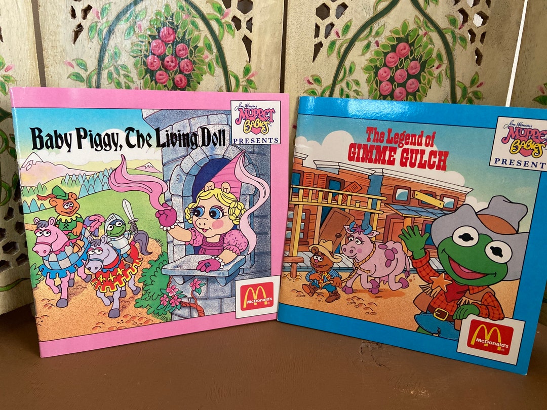 Vintage Mcdonald’s Muppet Babies Books - Etsy