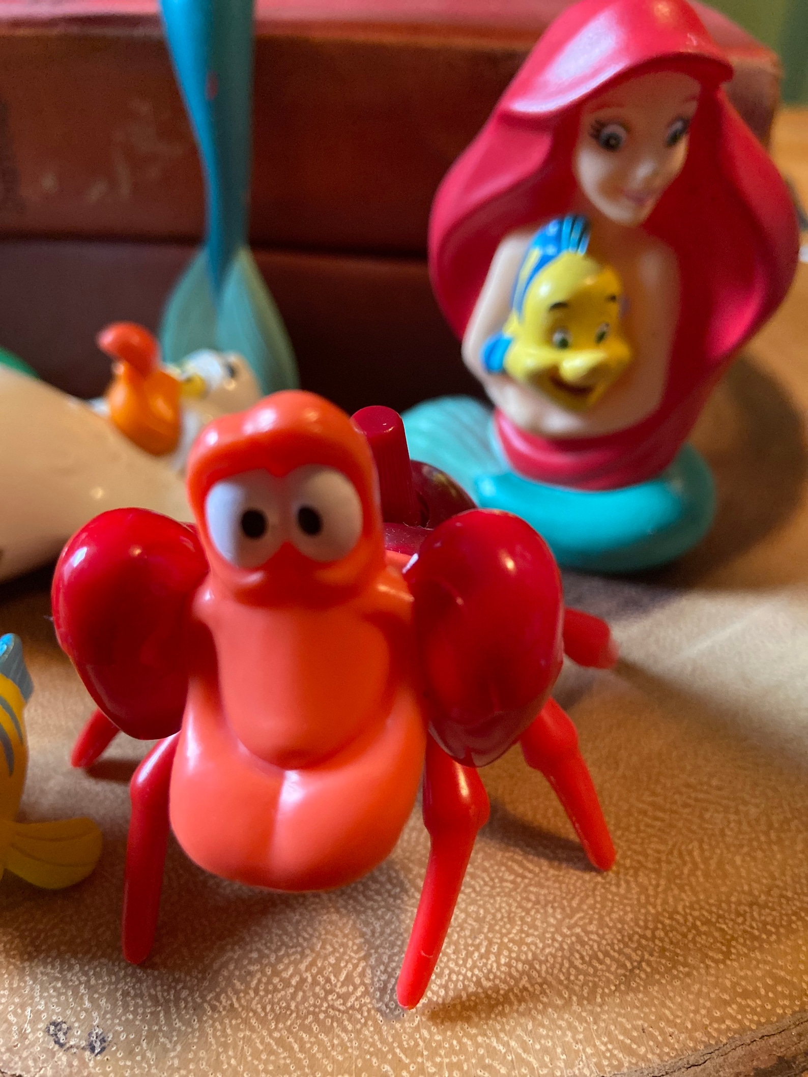 Vintage Disney Little Mermaid Toy Figures - Etsy