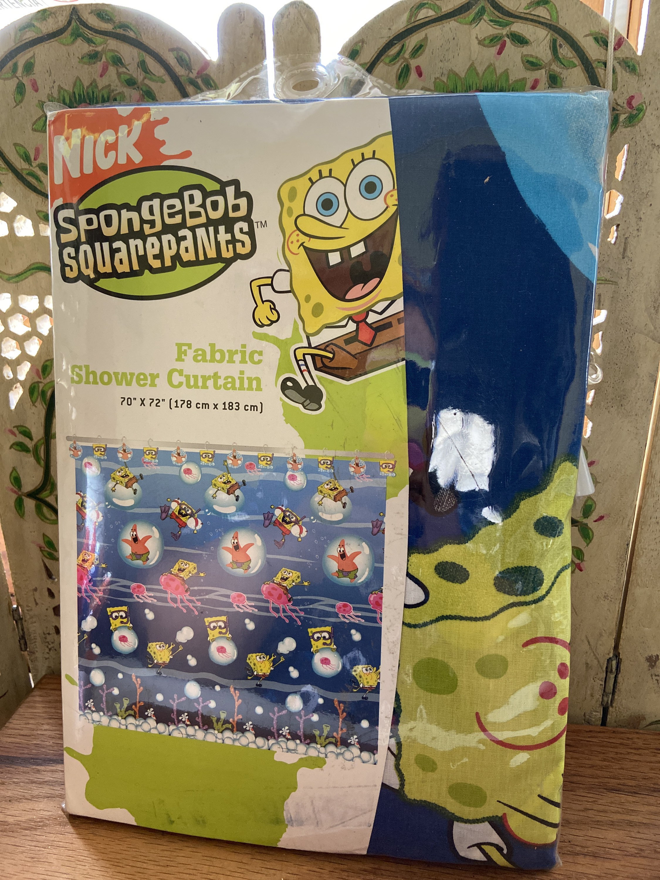 Spongebob Shower Curtain
