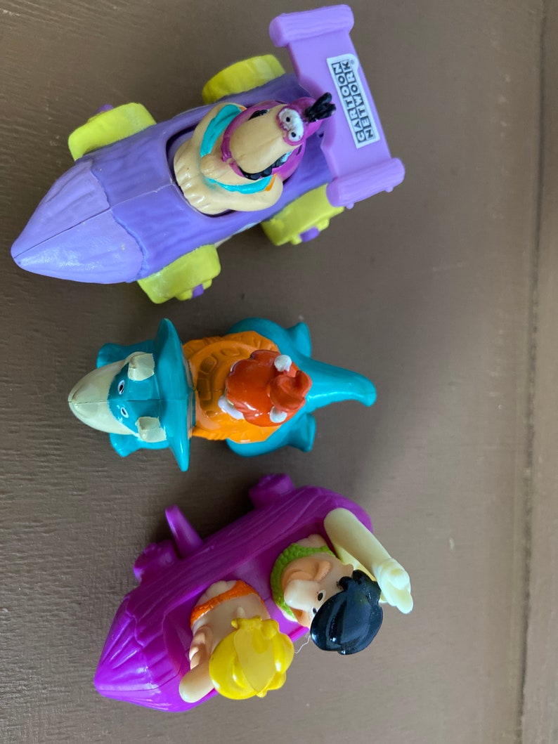 Vintage BK Flintstones Toys - Etsy