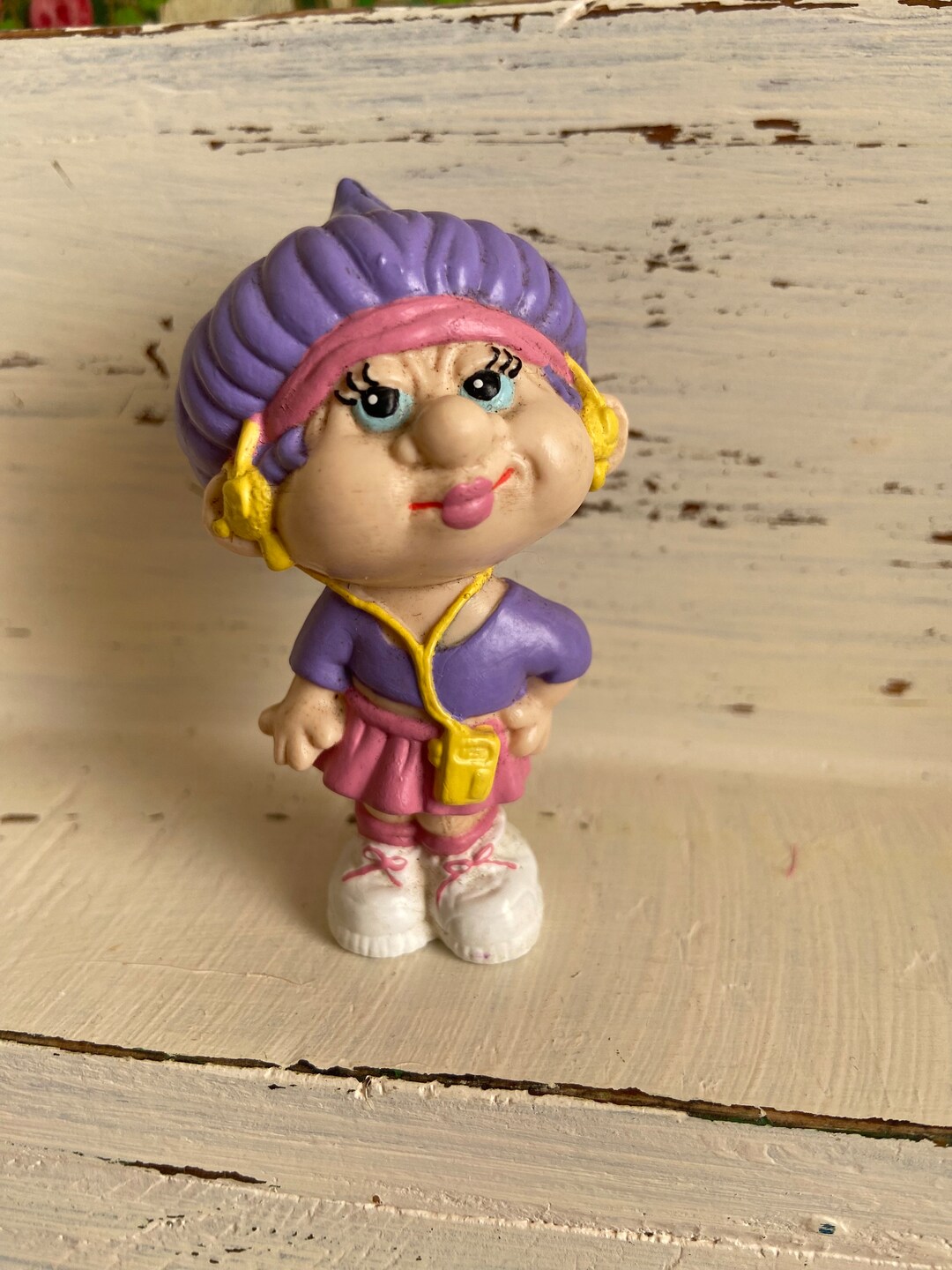 Vintage Trollie PVC Toy Figure - Etsy