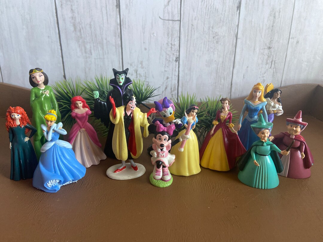Vintage Disney Leading Ladies Toy Figures - Etsy