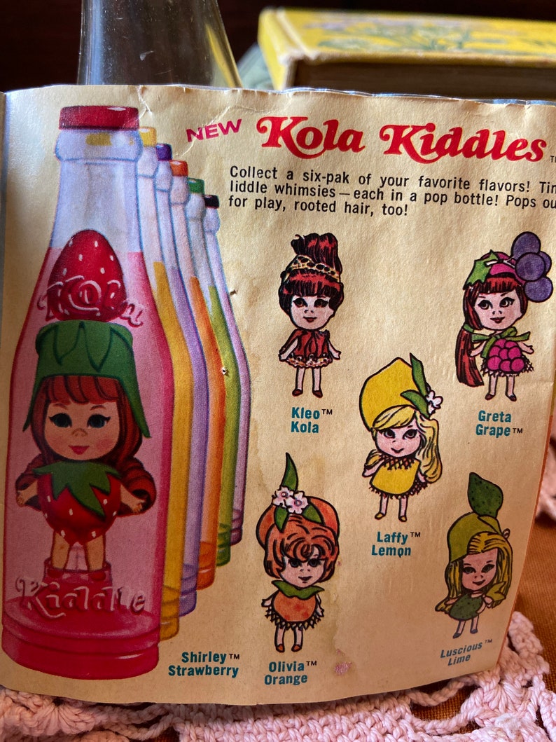 Vintage Liddle Kiddles Kola Doll Luscious Lime - Etsy