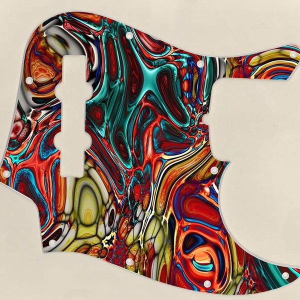 Jazz Bass Custom Pickguard - Etsy