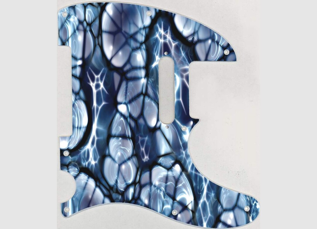 Custom Graphical Pickguard to Fit Fender Tele Telecaster Pattern 2 - Etsy