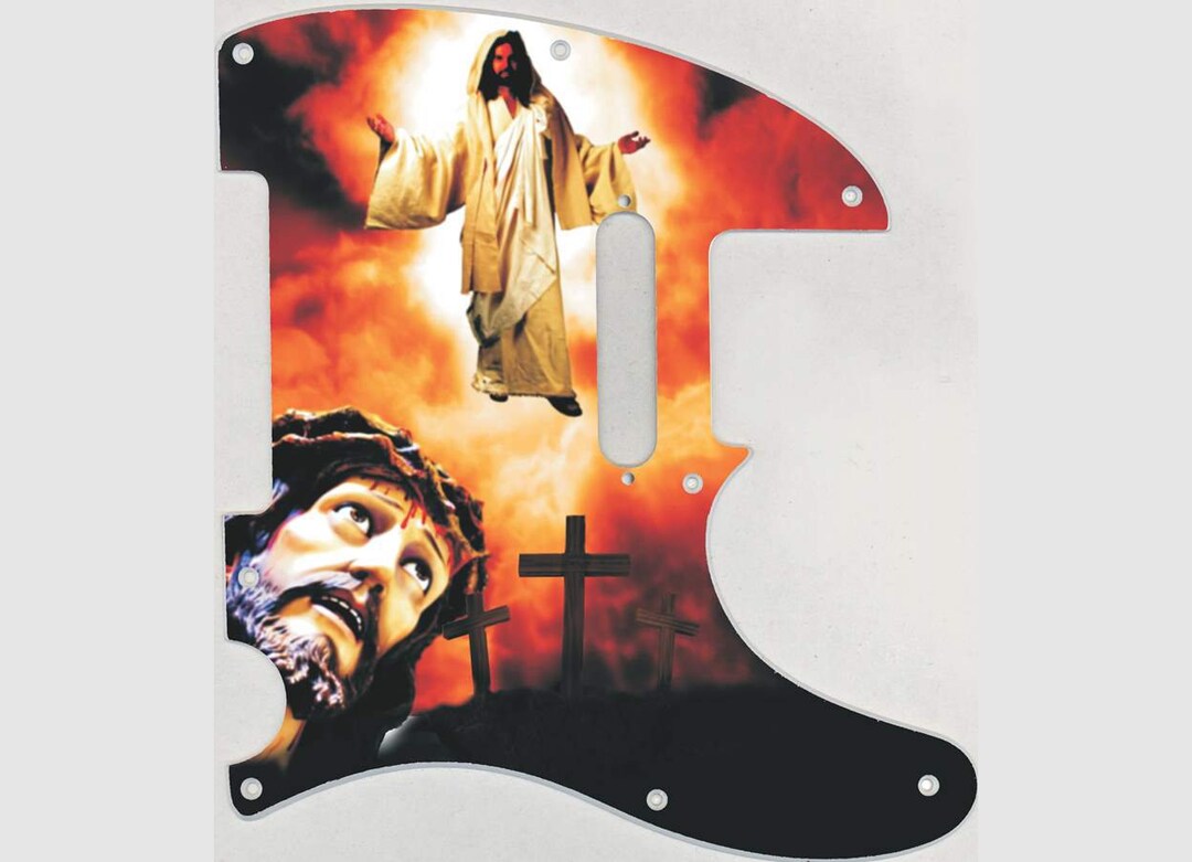 Custom Graphical Pickguard to Fit Fender Tele Telecaster Resurrection ...