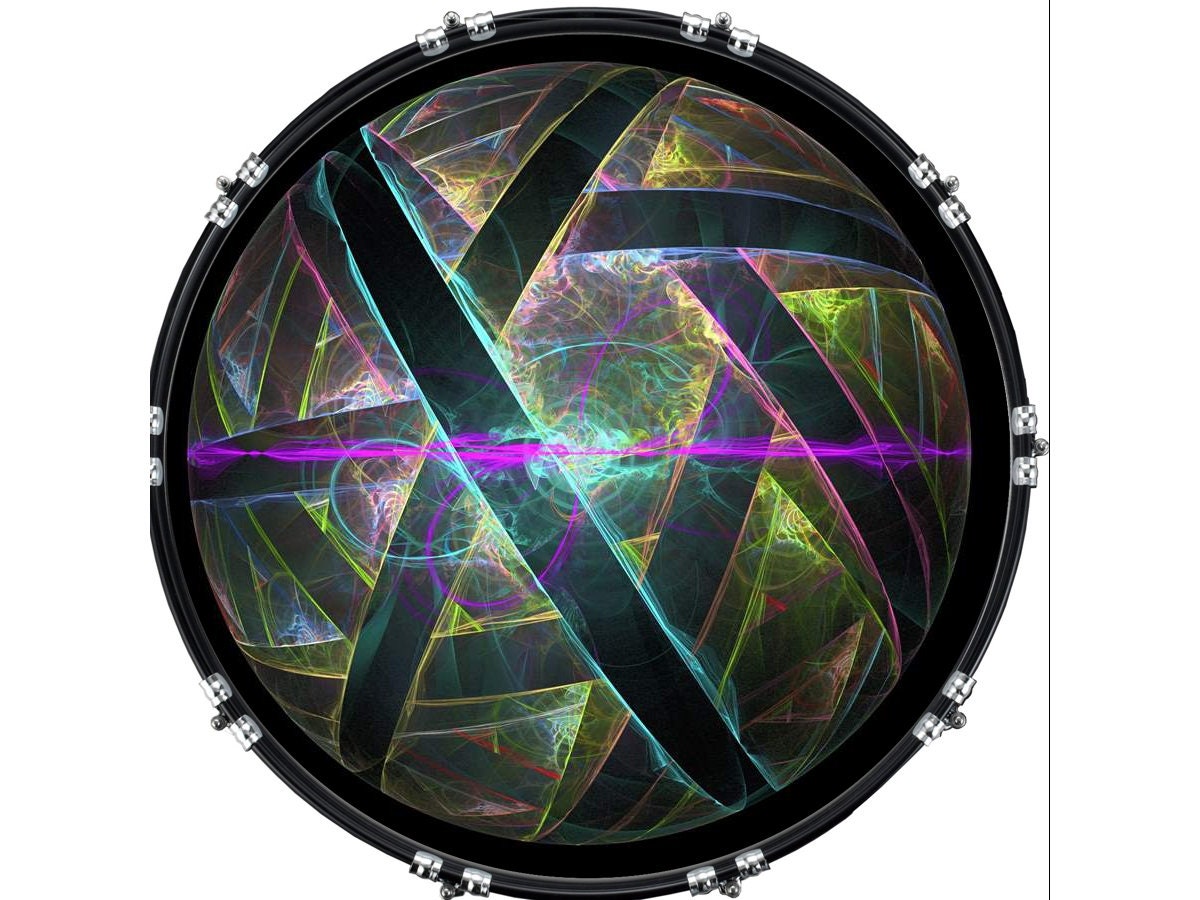 Custom Aquarian Bass Kick Drum Head Front Drumskin Ball - Etsy