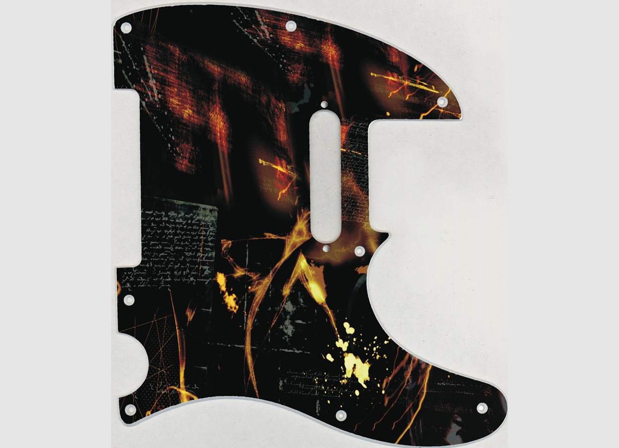 Custom Graphical Pickguard to Fit Fender Tele Telecaster - Etsy