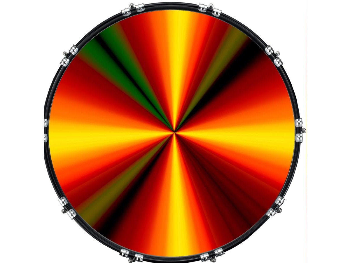 Custom Aquarian Bass Kick Drum Head Front Drumskin Centre 2 - Etsy