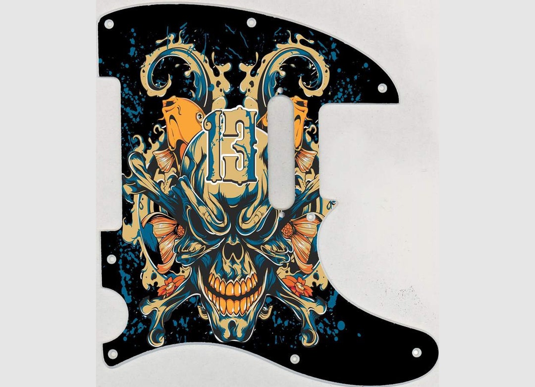 Custom Graphical Pickguard to Fit Fender Tele Telecaster Mean Streak - Etsy