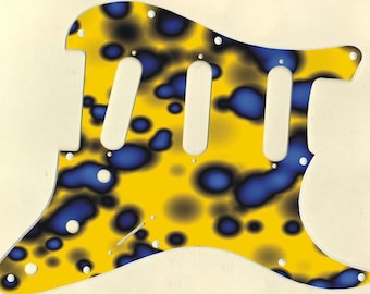 Blue Strat Pickguard - Etsy