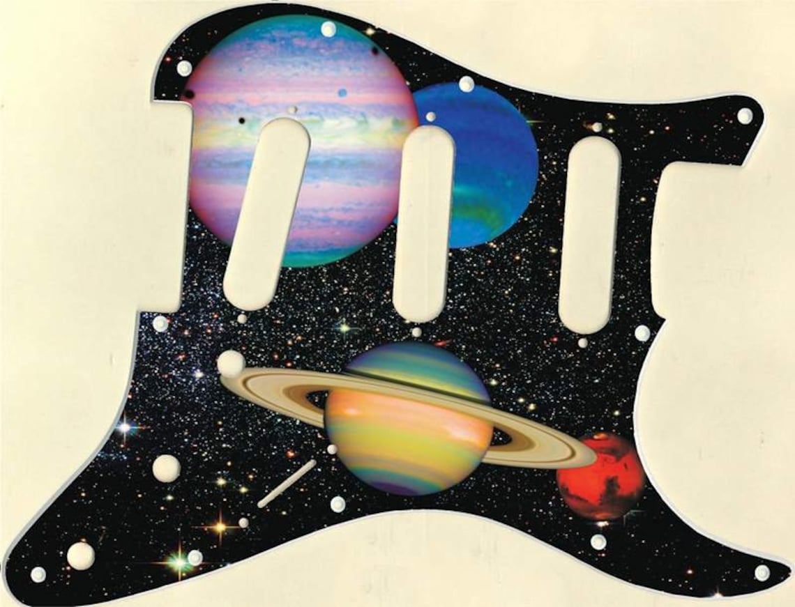Custom Graphical Pickguard to Fit Fender Strat Stratocaster | Etsy
