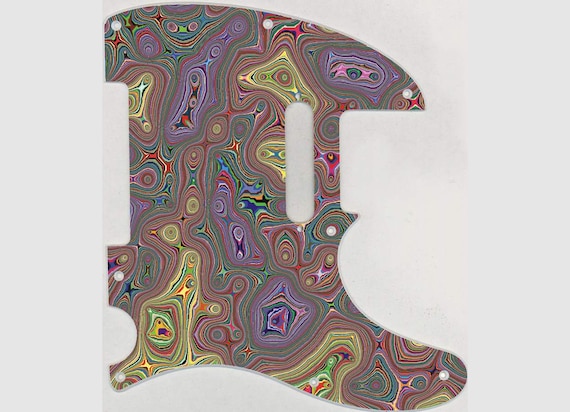 Custom Graphical Pickguard to Fit Fender Tele Telecaster | Etsy